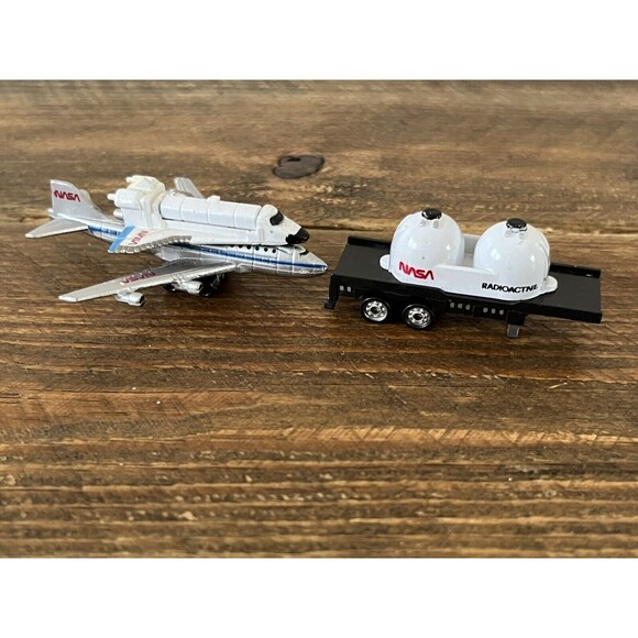 Toys | Micro Machines Nasa Space Shuttle Boeing 747 Airplane And ...